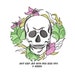 Skull Qr-code Embroidery Design 5 SIZES QR Stitch - Etsy