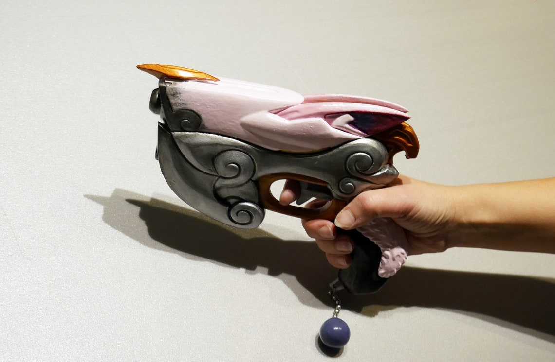 Dva Shin-ryeong Gun Prop Replica 1:1 Weathered Cosplay Prop - Etsy