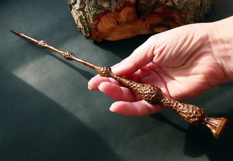 Inspired by The Elder Magic Wand Replica 1:1 Weathered | Etsy