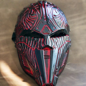 Red Kotor Sith Acolyte Mask Helmet From the Old Republic, Sith Mask ...