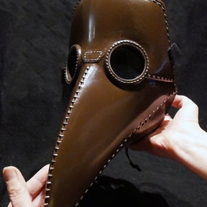 Halloween Plague Doctor Mask. Halloween Mask. Inspired by Plague Doctor ...