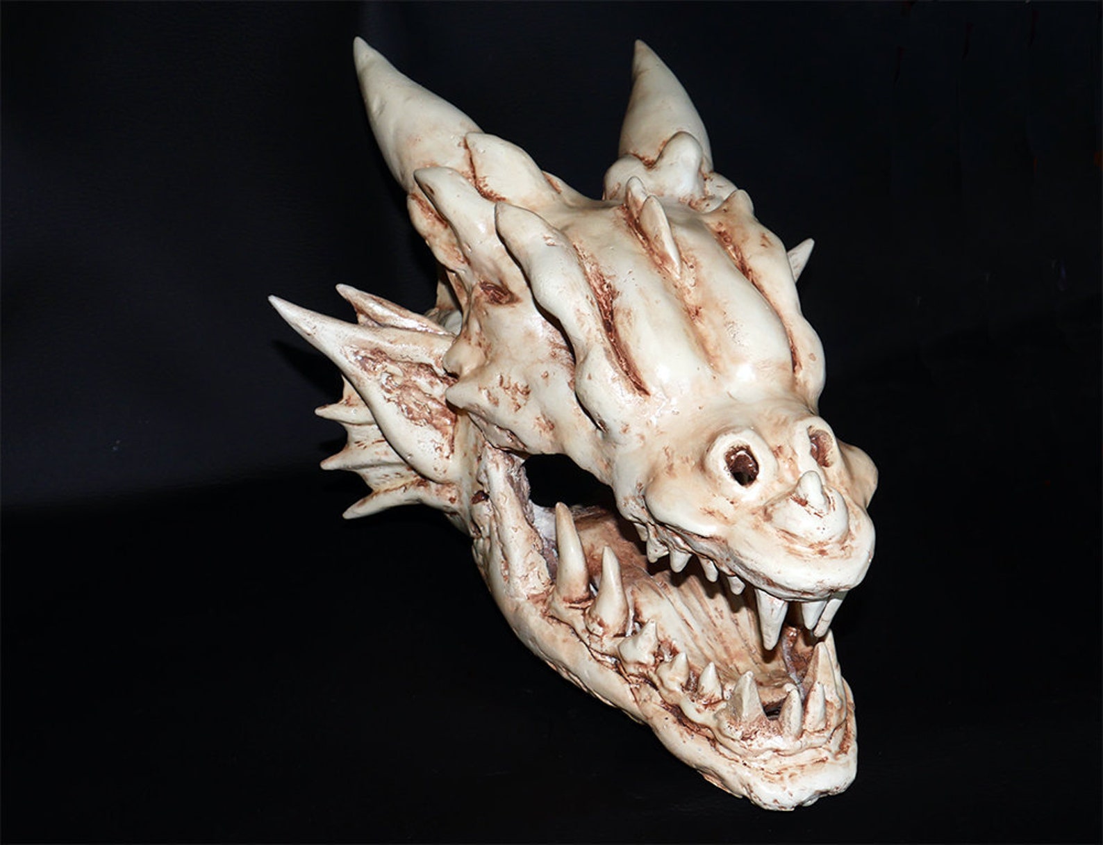 ORIGINAL Dragon Head Sculpture Large Dragon Skull Decor | Etsy