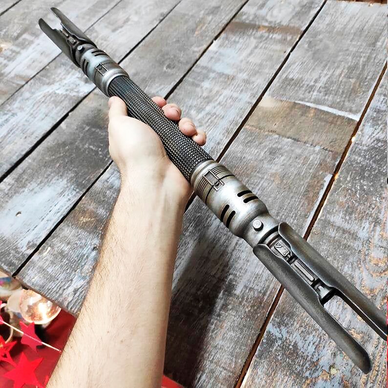 Sable de luz Cal Kestis empuñadura de sable de luz Jaro - Etsy España