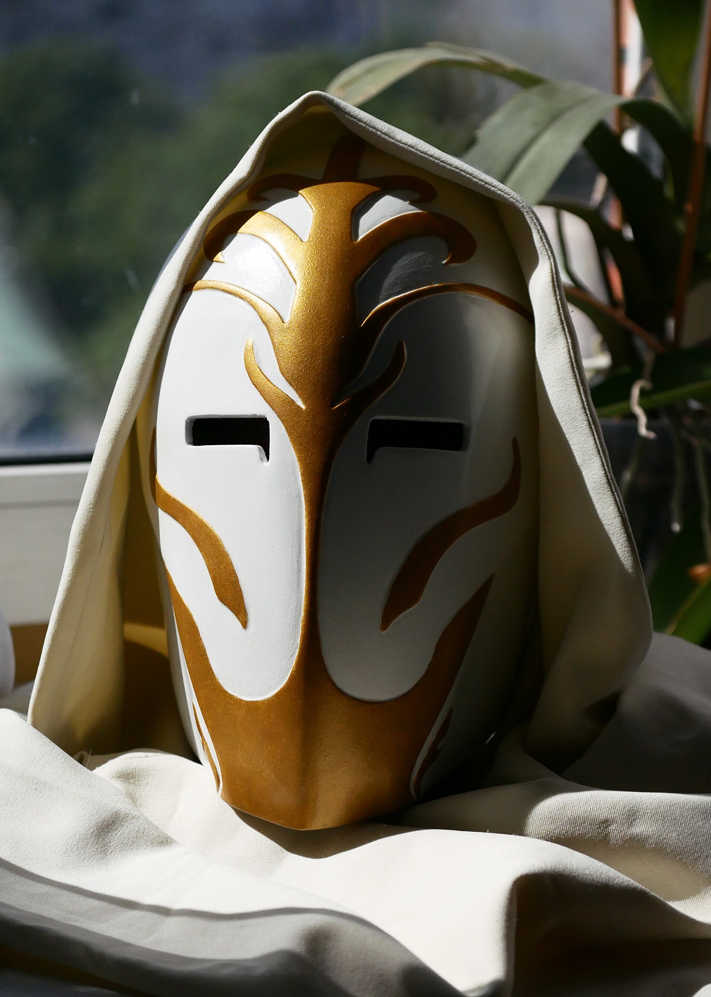 Temple Guard Mask. Jedi Tample Mask Helmet. Jedi Mask. - Etsy UK