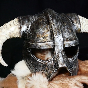 The Elder Scrolls Skyrim Helmet. Cosplay Helmet. Room Decor. Skyrim ...