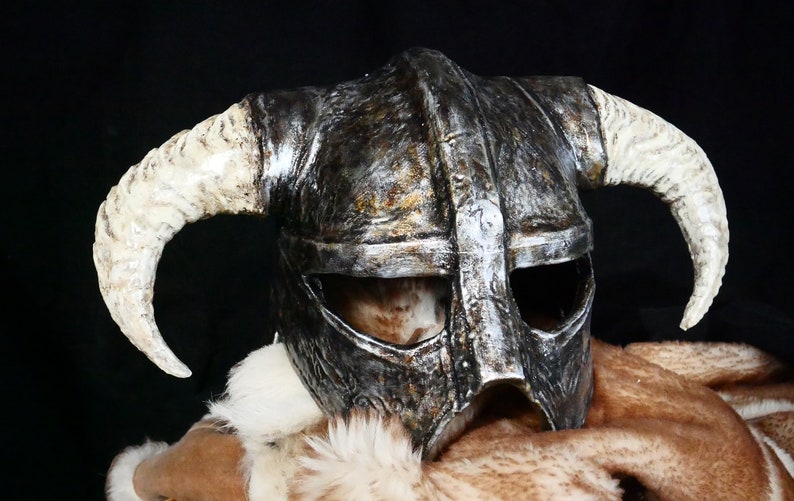 The Elder Scrolls Skyrim Helmet. Cosplay Helmet. Room Decor. - Etsy