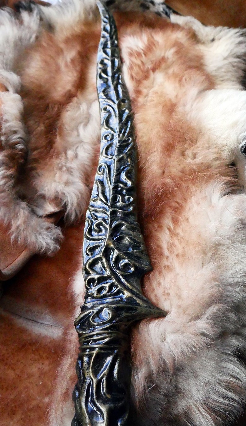 The Elder Scrolls Skyrim Nettlebane Dagger. Skyrim Weathered - Etsy