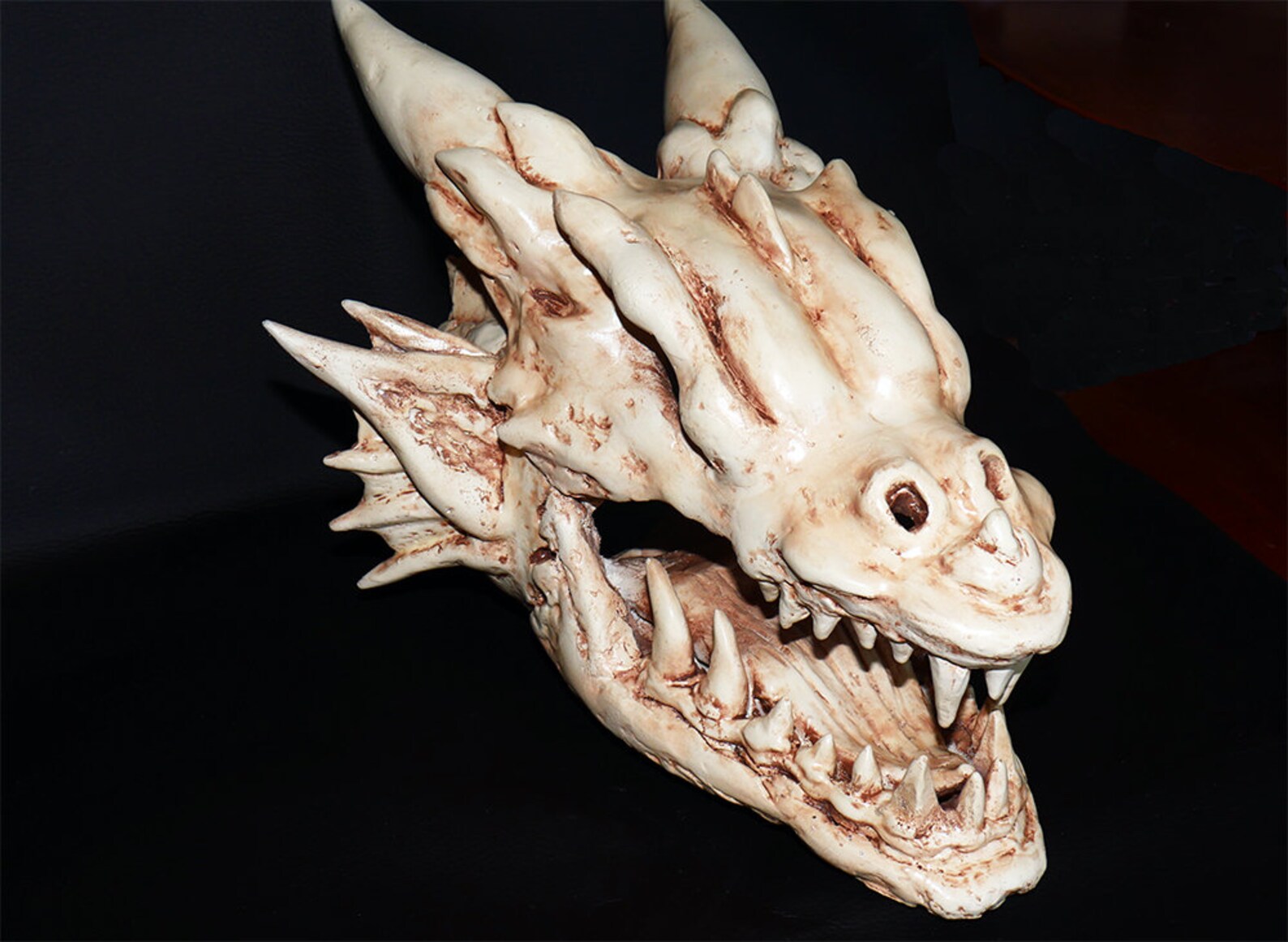 ORIGINAL Dragon Head Sculpture Large Dragon Skull Decor | Etsy