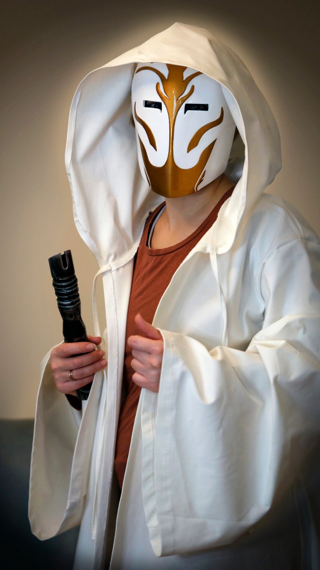 Jedi Temple Guard Robe. Jedi Robe. Weathered Cosplay Prop, Cosplay Jedi ...