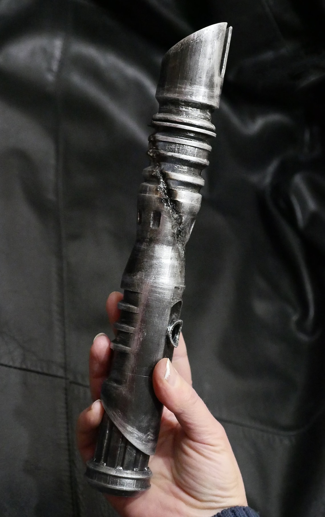 Jedi lightsaber a battle damaged hilt of Jedi llightsaber | Etsy