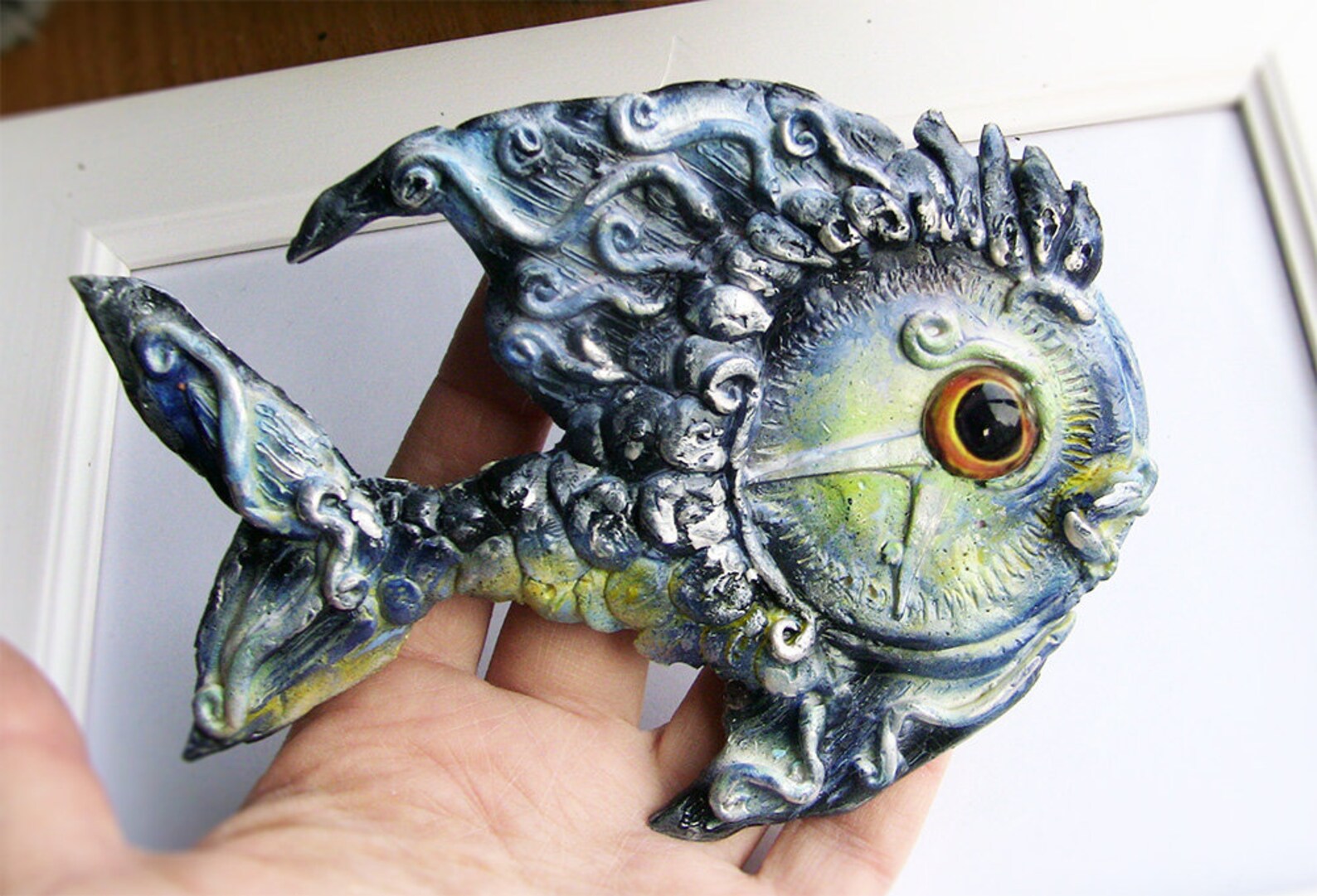 Magic Fish. Children's Room Decor. Baby Animal. Nursery Decor. Wall ...