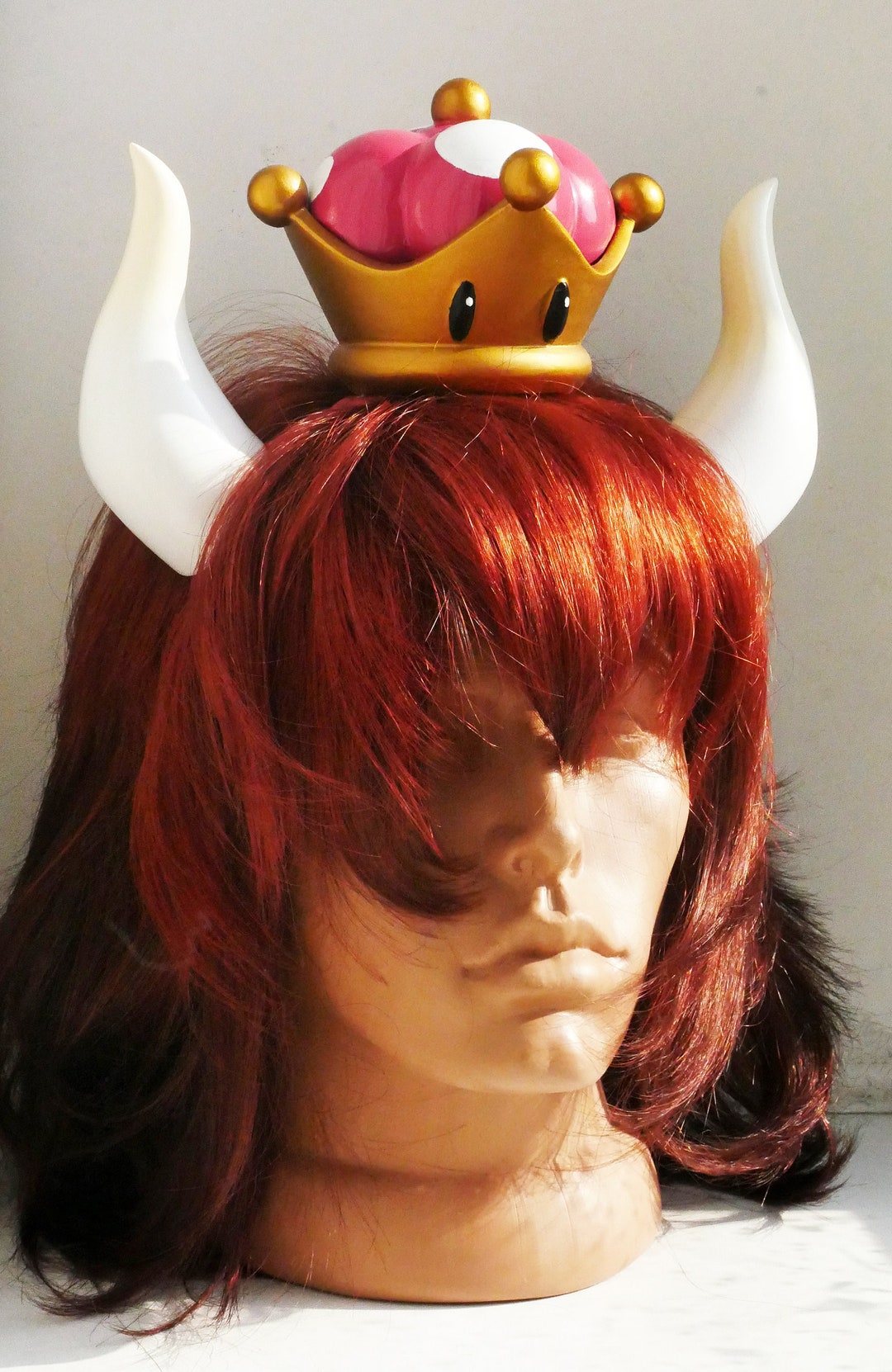 Bowsette Crown. Headband Princess Bowsette. Halloween Cosplay. Inspired ...