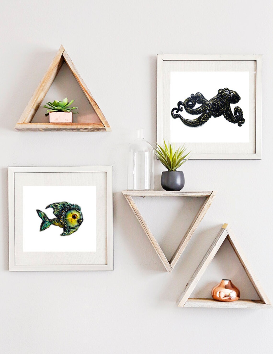 Magic Fish. Children's Room Decor. Baby Animal. Nursery Decor. Wall ...