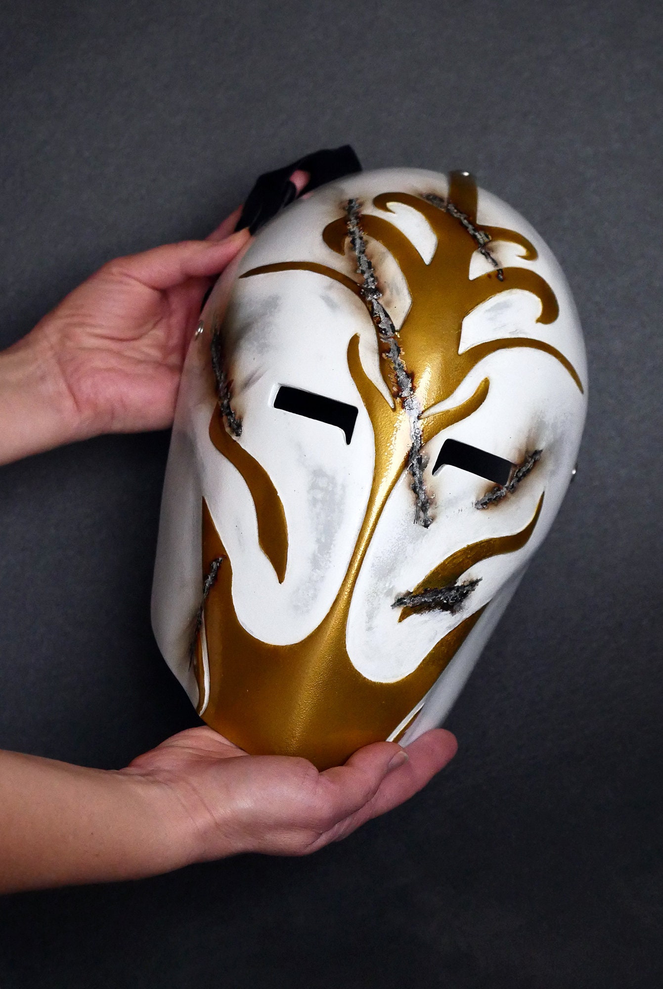 Temple Guard Mask a Battle Damaged. Jedi Tample Helmet. Jedi - Etsy ...