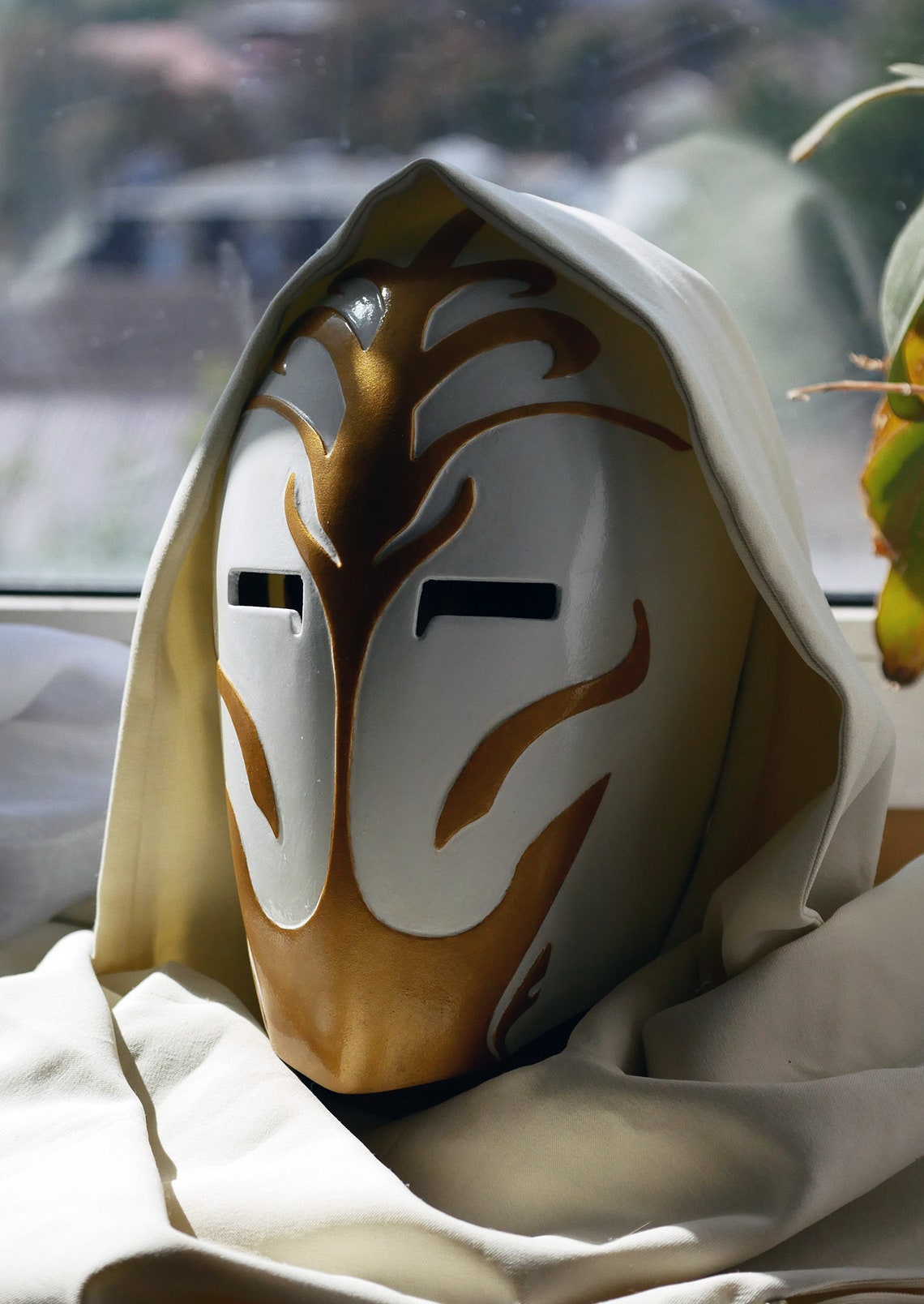 Temple Guard mask. Jedi Tample Mask Helmet. Jedi mask. | Etsy