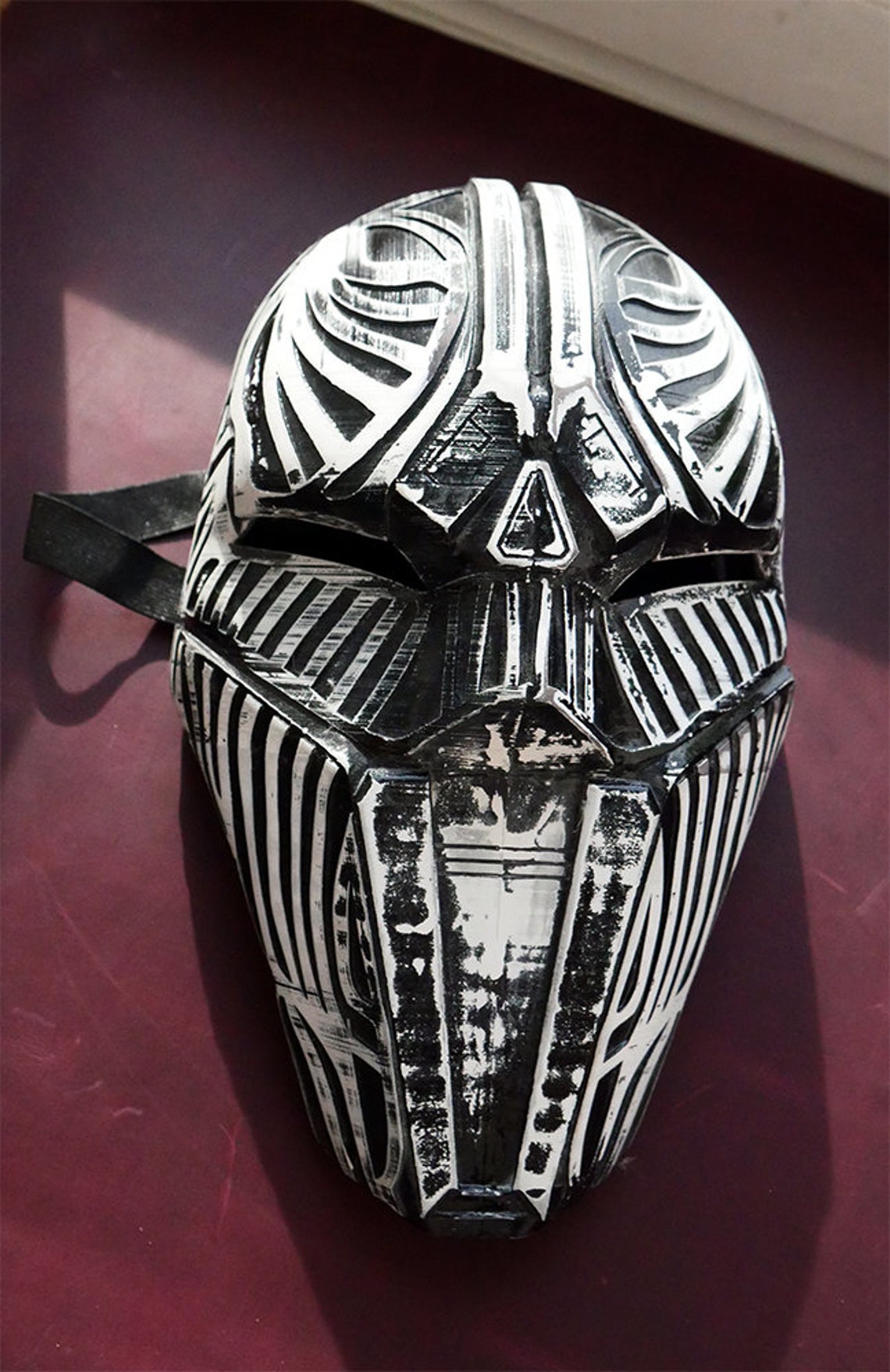 Sith Acolyte Mask Helmet from The Old Republic sith mask. | Etsy