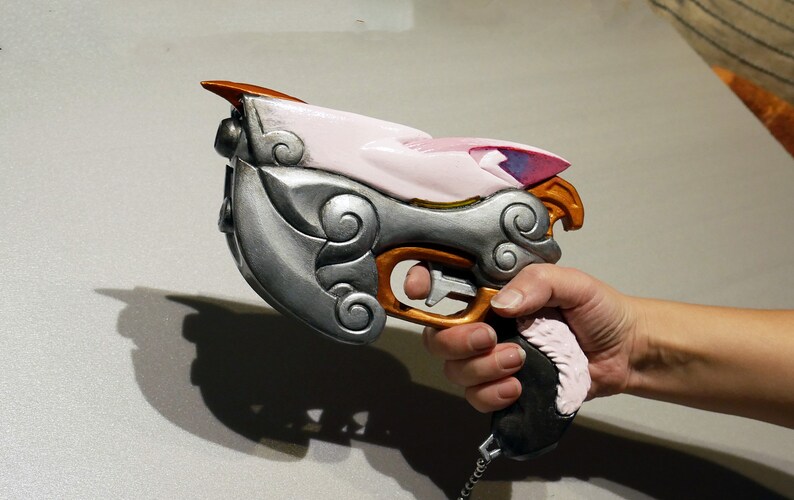 Dva Shin-ryeong Gun Prop Replica 1:1 Weathered Cosplay Prop - Etsy