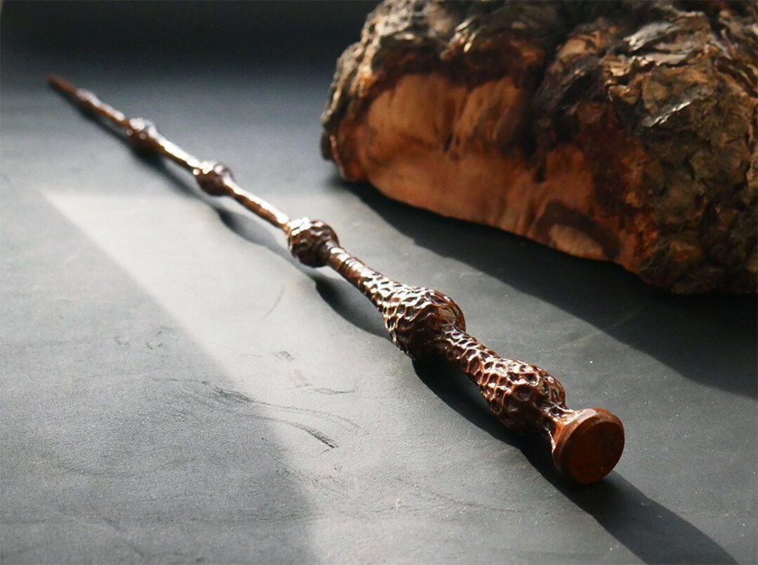 Inspired by the Elder Magic Wand, Replica 1:1 Weathered Cosplay Prop ...