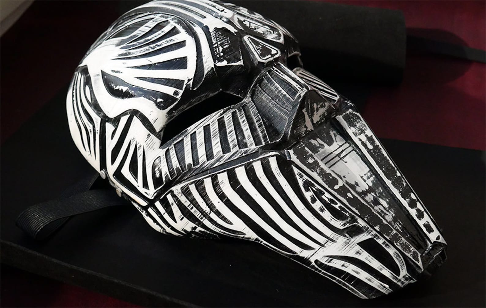 Sith Acolyte Mask Helmet From the Old Republic, Sith Mask. Weathered ...