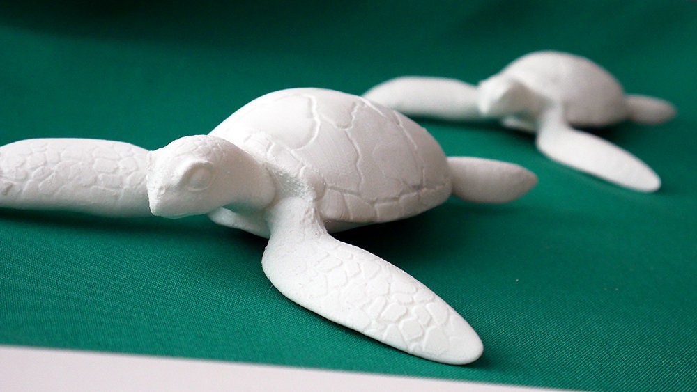 ORIGINAL White sea turtles. Set. Wall Sculpture. 3D picture. | Etsy