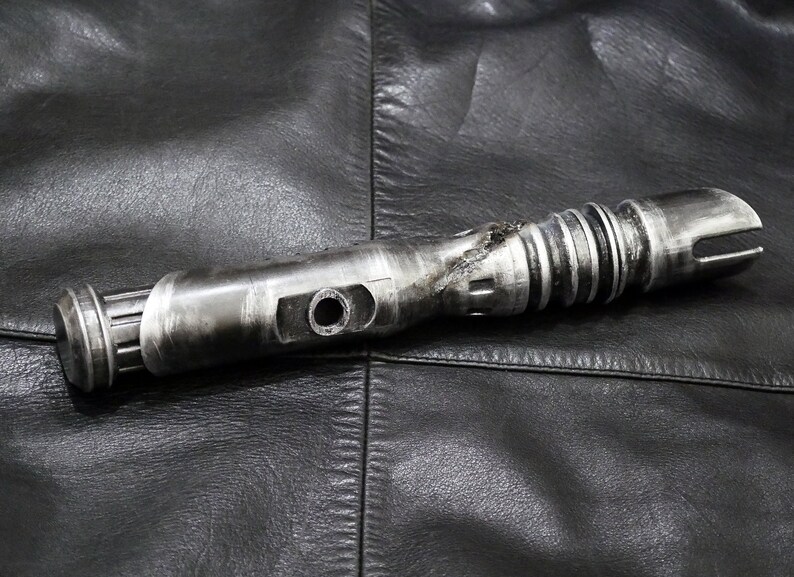 Jedi Lightsaber, a Battle Damaged Hilt of Jedi Llightsaber (for the ...