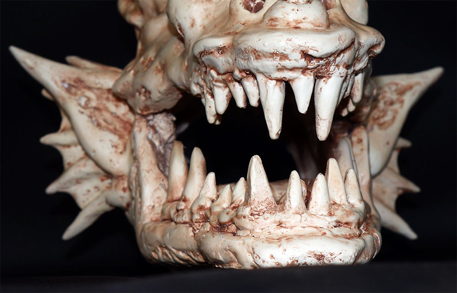 ORIGINAL Dragon Head Sculpture Large Dragon Skull Decor | Etsy