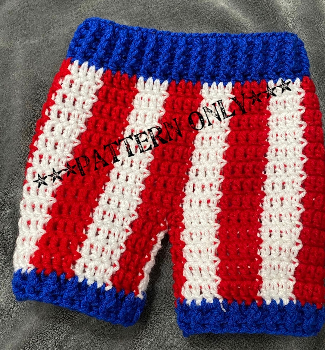 Boxing Shorts Photo Prop Pattern - Etsy