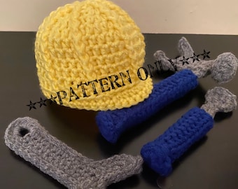 Hard Hat Helmet Crochet Pattern Permission to Sell - Etsy UK