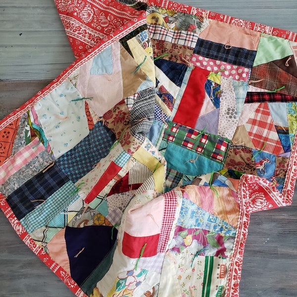Upcycled Quilt - Etsy