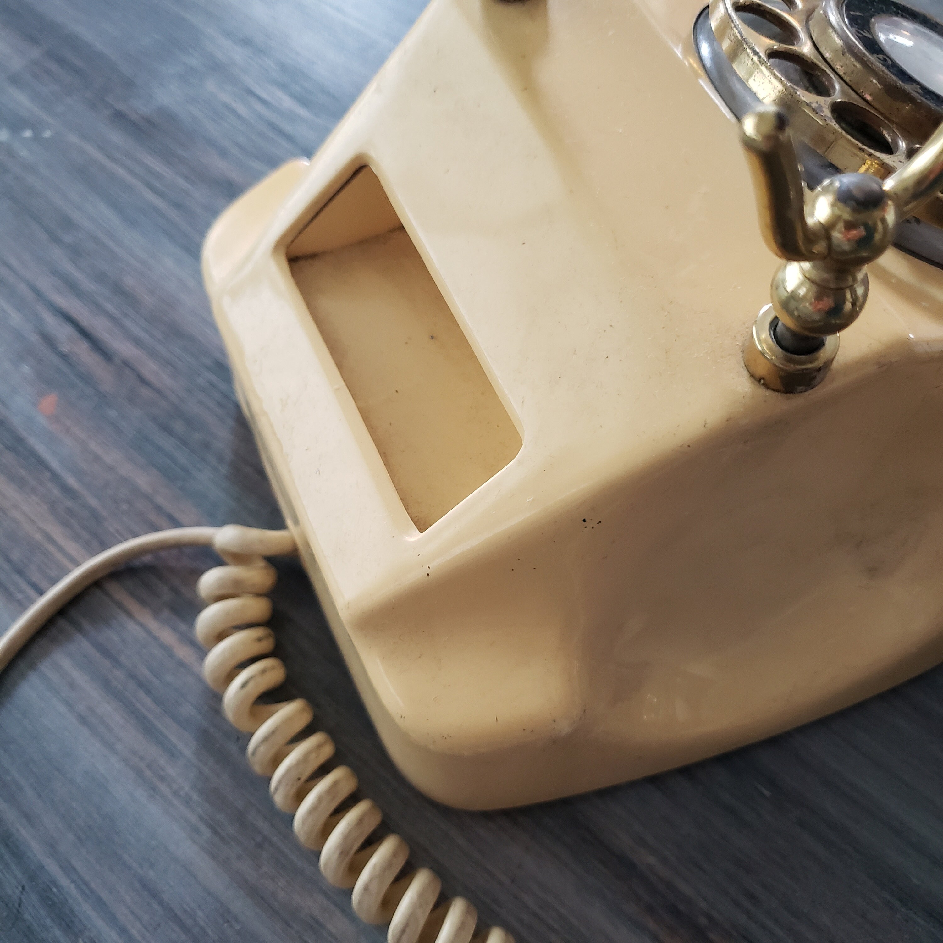 Vintage Rotary Telephone_1980's_spin Dial_french Stype (90-9) - Etsy