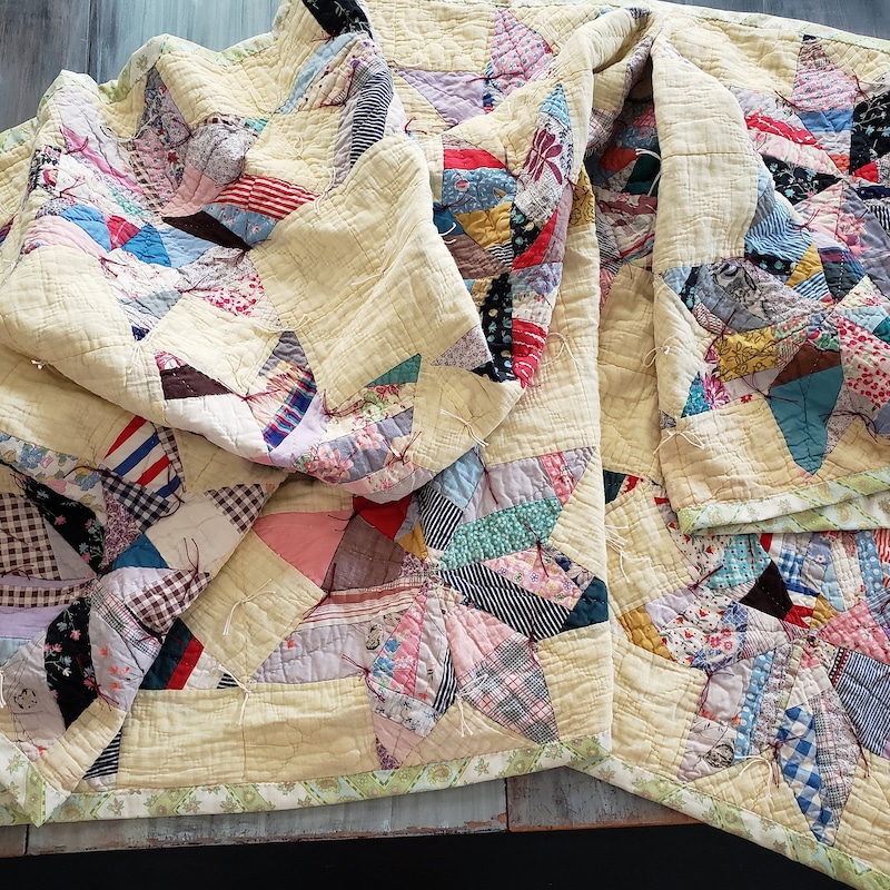 Upcycled Quilt - Etsy