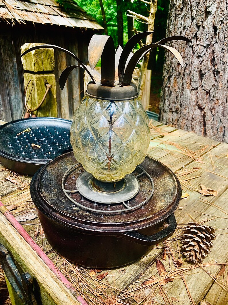 Lamp, Repurposed Lamp, Salvaged Birdfeeder Lamp, Funky Junk Lamp ...