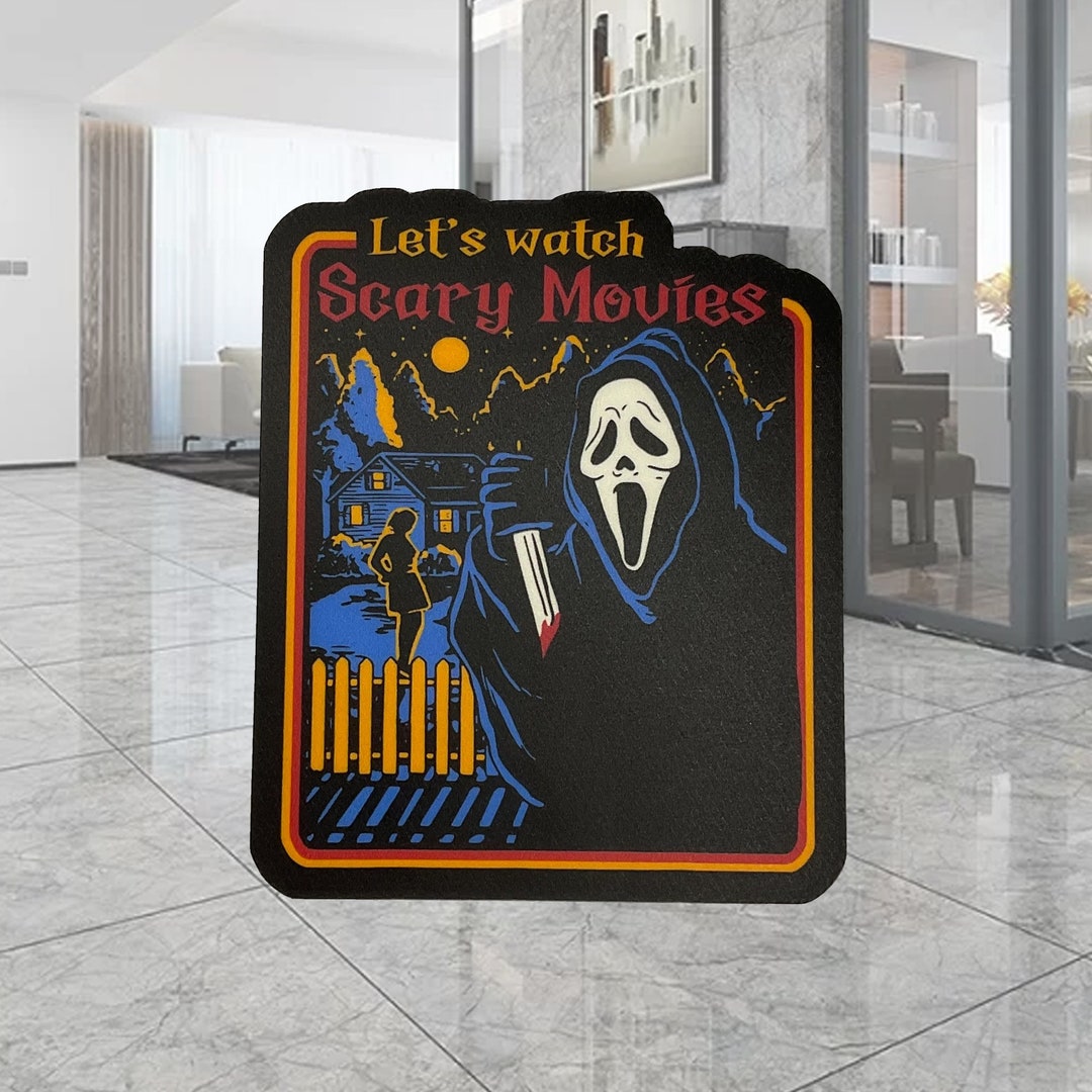 Scary Ghostface Vinyl Stickers: Water-resistant Scream - Etsy