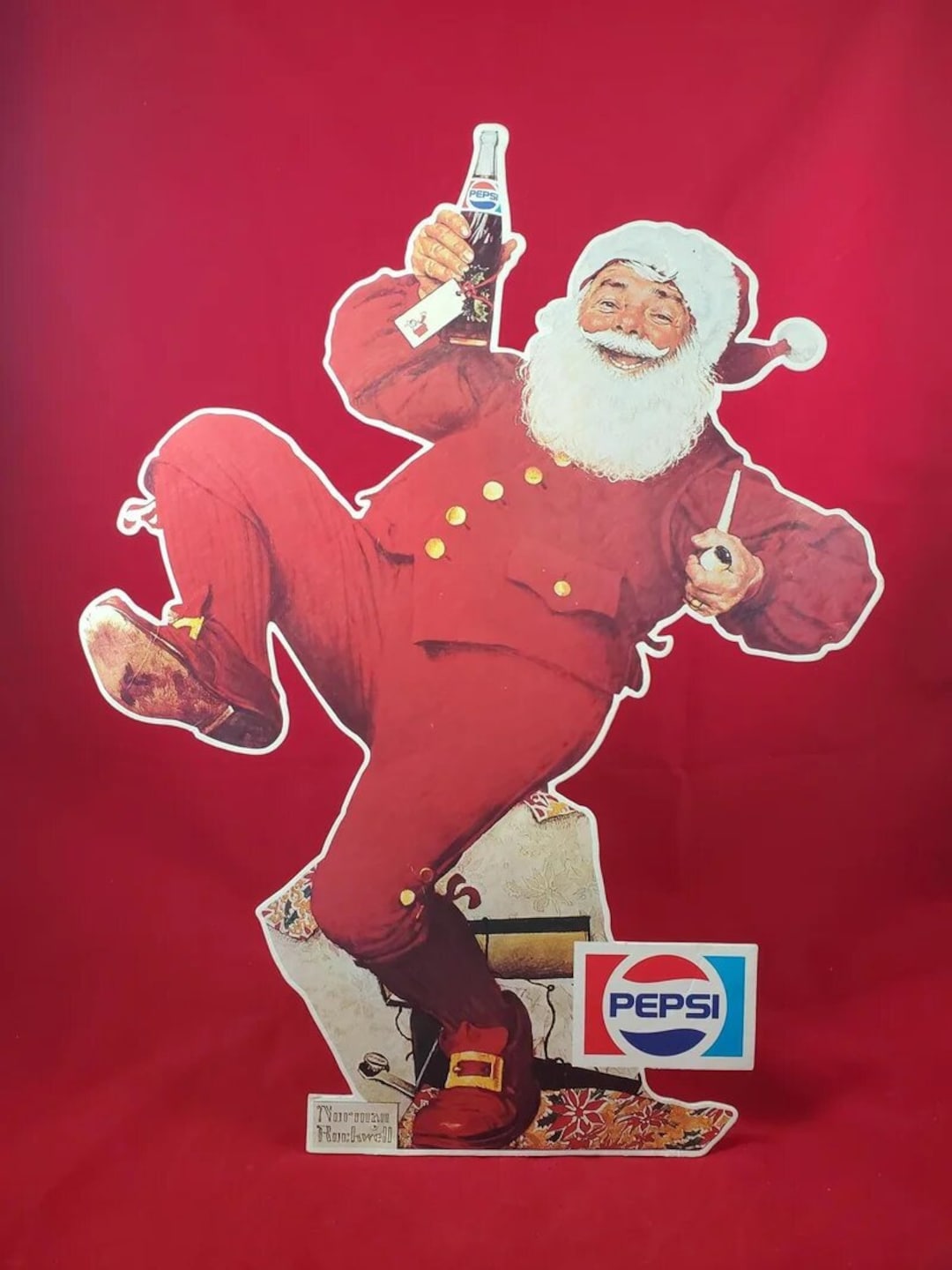 Mid 60's Pepsi Dancing Santa - Etsy