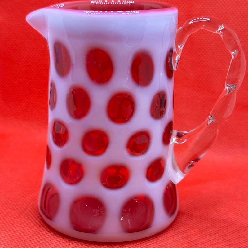 Dot Glass Pitcher - Etsy