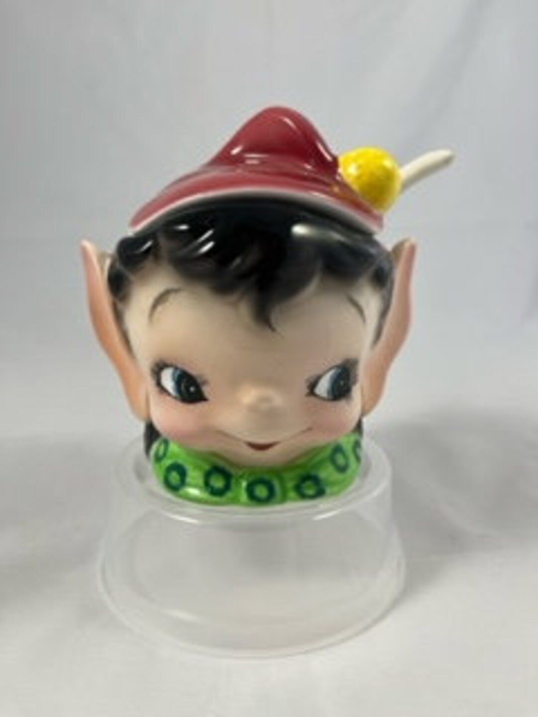 ESD, Lefton Pixie Elf Jam Jar - Etsy