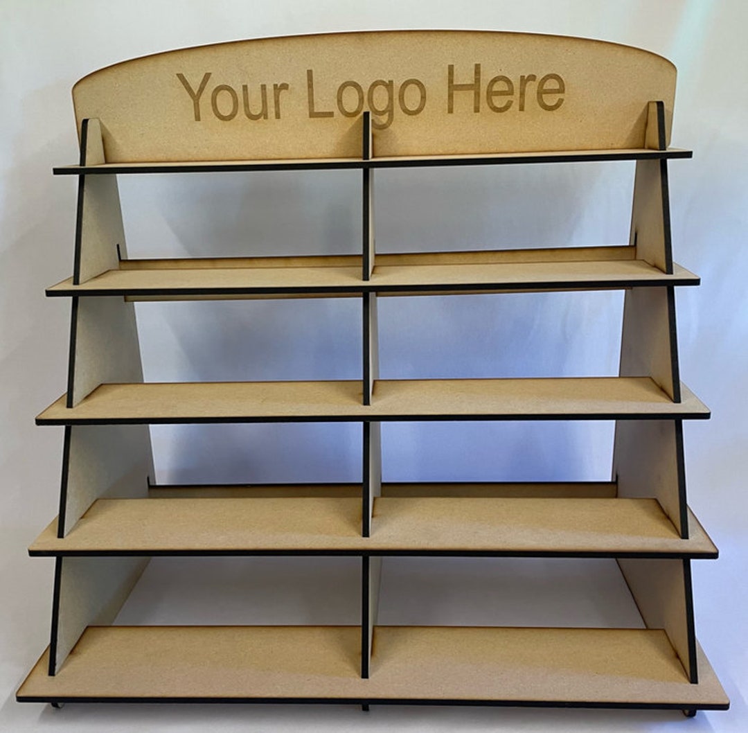 Custom 5 Tier Display Stand. 60cm X 50cm Craft Shelving. Show, Fair ...