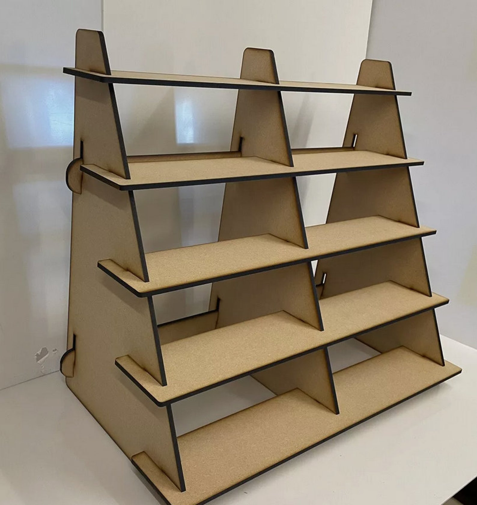 5 Tier Display Stand. 60cm X 50cm. Craft Shelving. Painting, Counter ...
