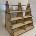 5 Tier Display Stand. 60cm X 50cm. Craft Shelving. Painting, Counter ...