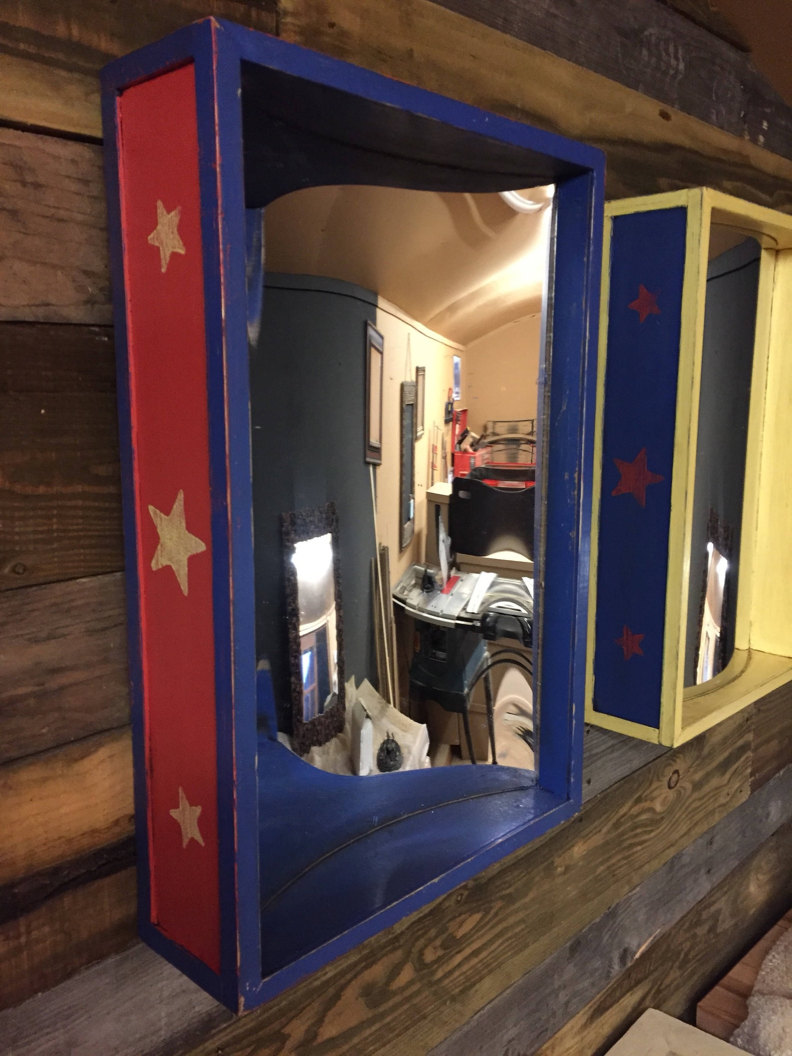 Curved Hallway Circus mirror | Etsy