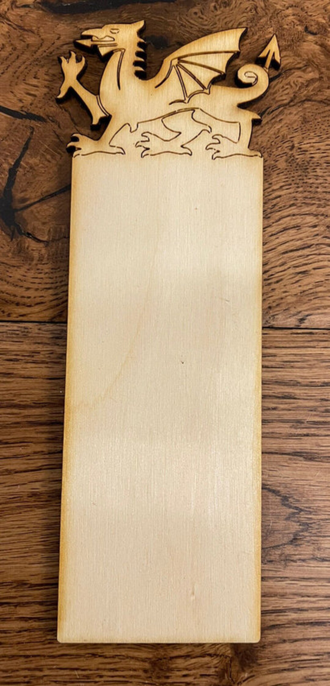 Welsh Dragon Wooden Bookmark. Cymru Gift Wales - Etsy UK