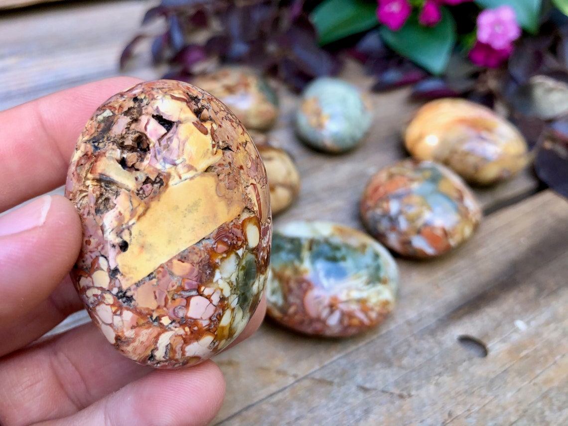 Ibis Agatized Jasper Polished Stone - Etsy Australia