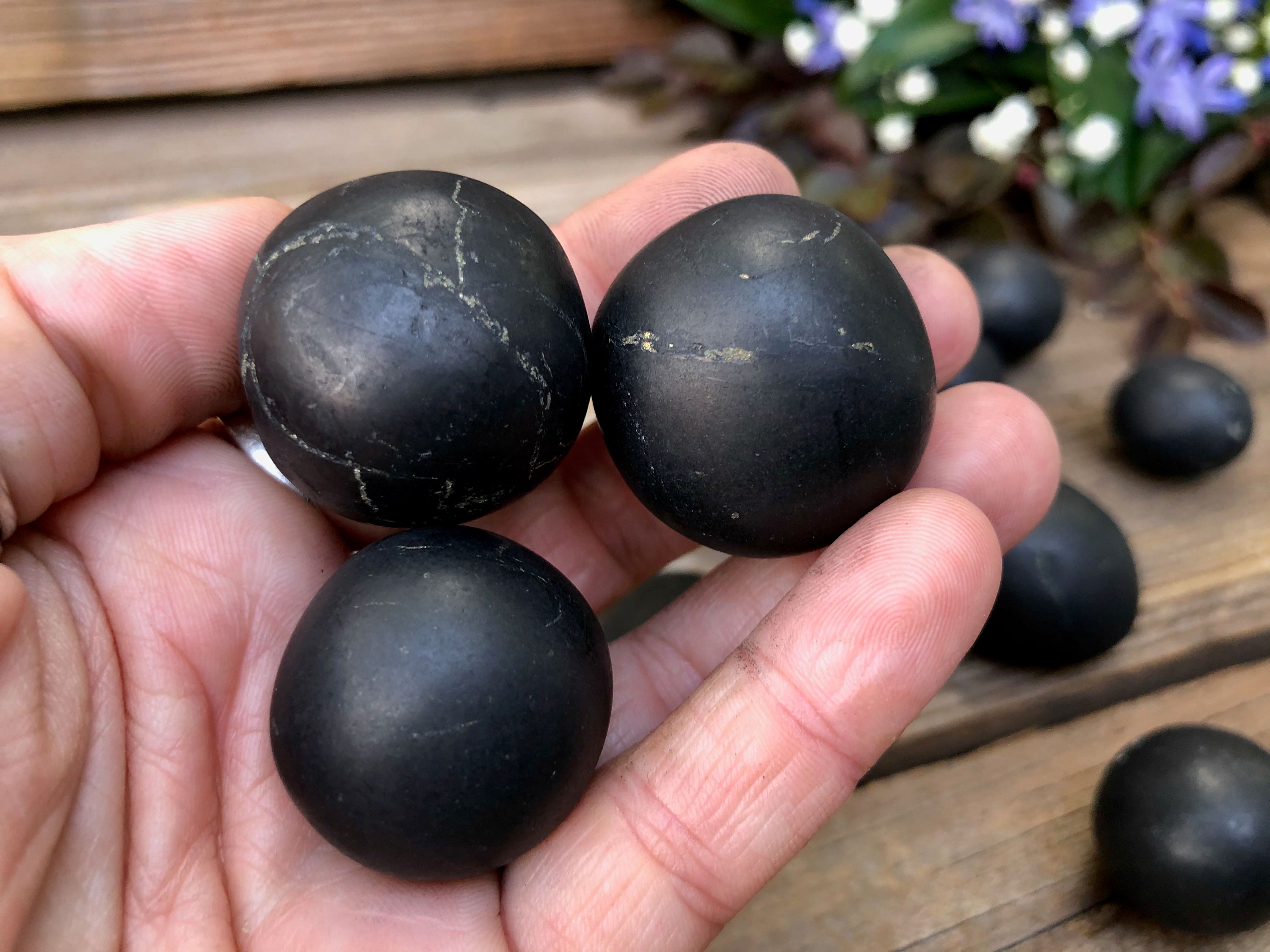 Shungite Tumbled Stone - Etsy