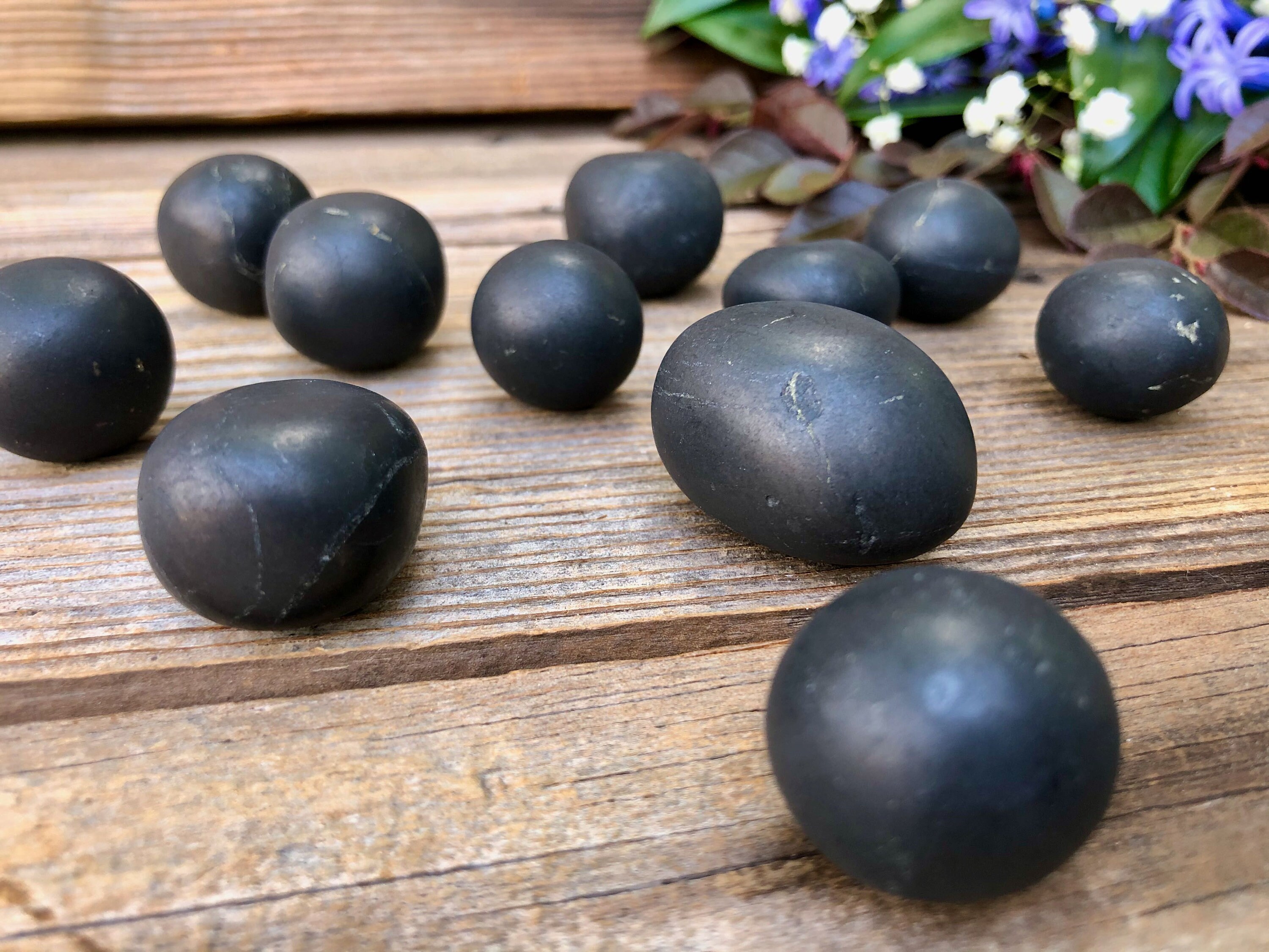 Shungite Tumbled Stone | Etsy