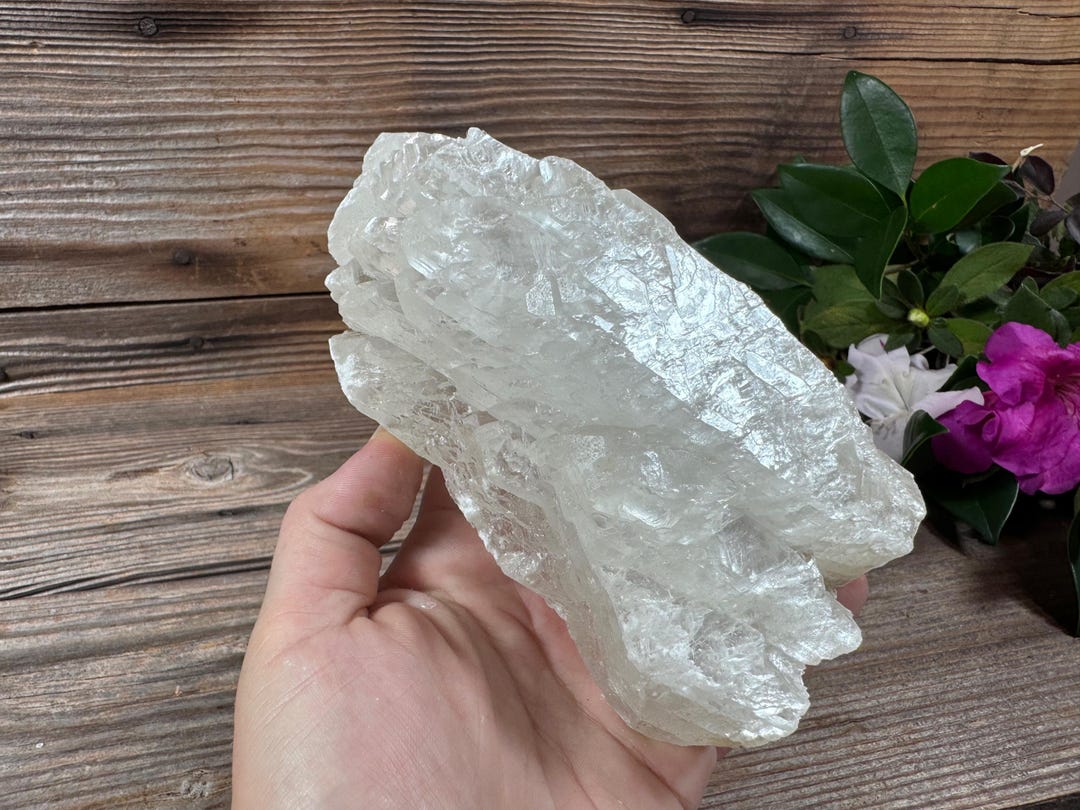 Natural Selenite Crystal Formation - Etsy