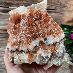 Aztec Tri-color Calcite Crystal - Etsy