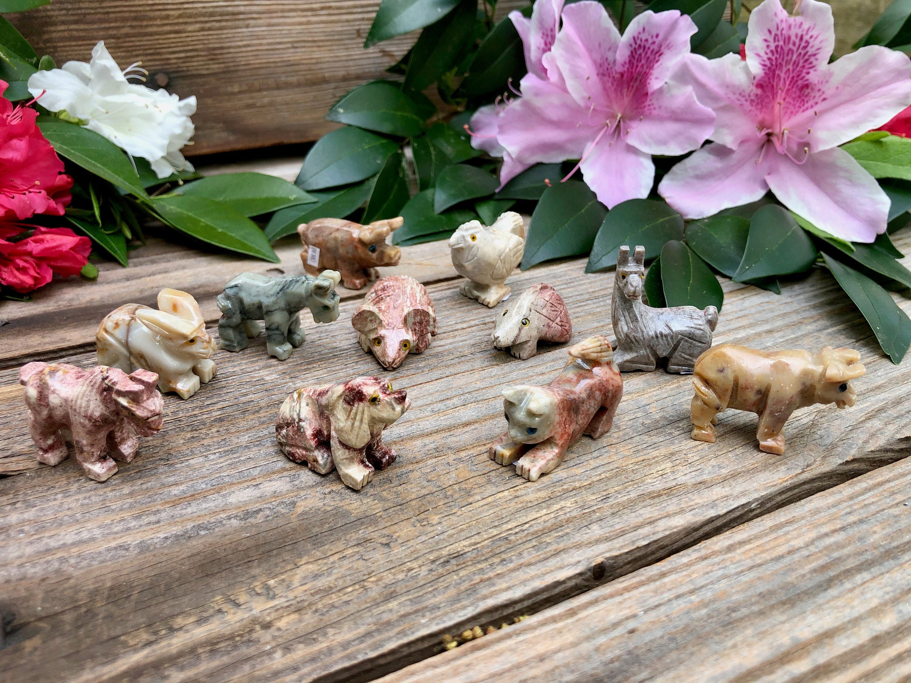 Soap Stone Figurines - Etsy