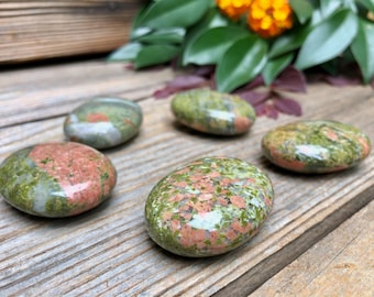 Polished Unakite Stone single Lake Michigan Unakite Rocks - Etsy