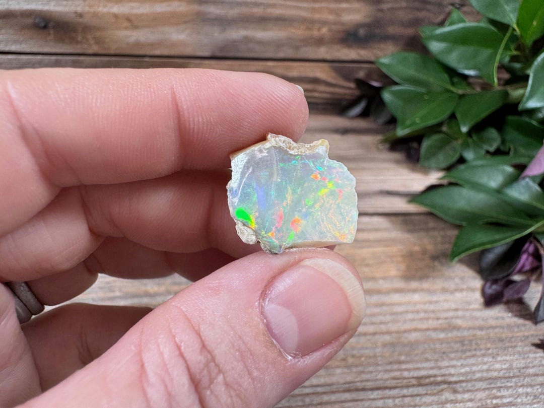 Authentic Ethiopian Welo Opal Specimen in Matrix - Etsy