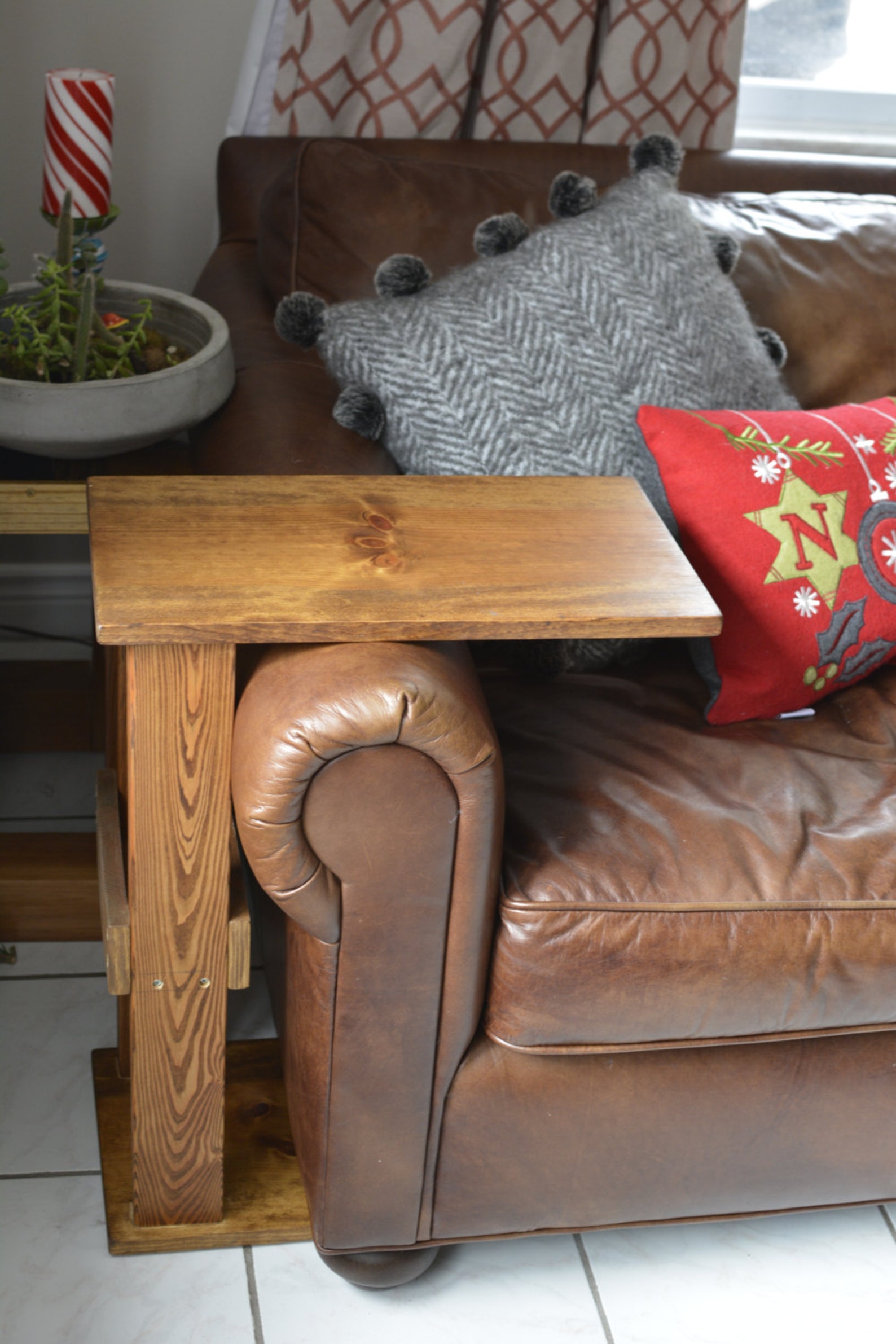 Sofa Side Tray Table Couch Table Arm Tray Meal Tray Fathers Day Gift ...